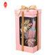 Cina Confezione regalo di carta decorativa con finestra in pvc trasparente in vendita