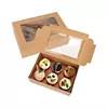 Cina Scatola di carta per cupcake riutilizzabile per dolci di lusso con inserti in vendita