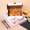 Cina Scatola per imballaggio in cartone ondulato CMYK Scatola per pizza riutilizzabile in cartone da 12 pollici in vendita