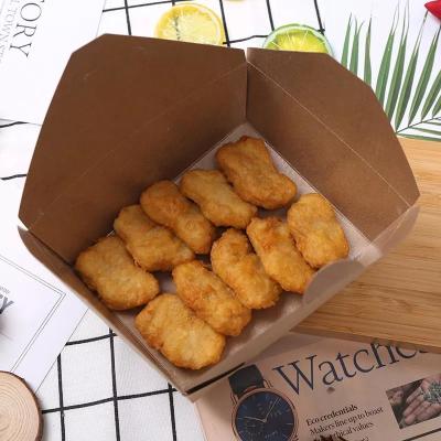 Cina Contenitori per alimenti usa e getta in carta stampata Imballaggi per fast food da asporto in vendita
