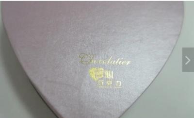 Cina Luxury Pink Heart Shaped Paper Gift Box Custom For Eyelash Jewelry Ring Packaging in vendita