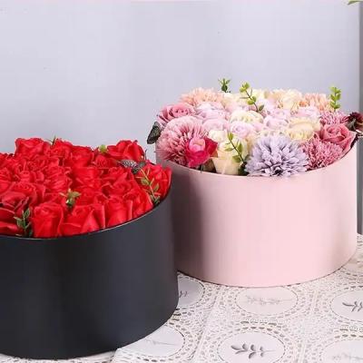 China Rose Carton Flower Packaging Boxes Custom Industrial Gift Craft For Mothers Day for sale