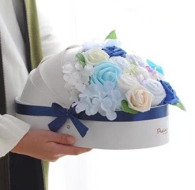 China Verse Rozen Arrangement Luxe Bloemenbox Gerecyclede Kartonnen dozen Aangepast Logo Te koop
