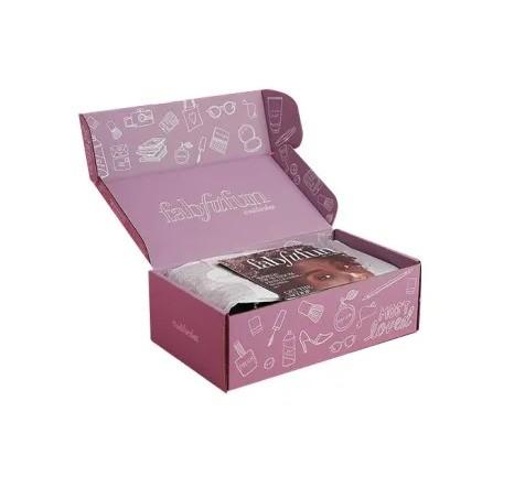 Quality Recyclable Folders Print Cartoon Mailer Gift Box With Logo Colored Mailer Boxes for sale