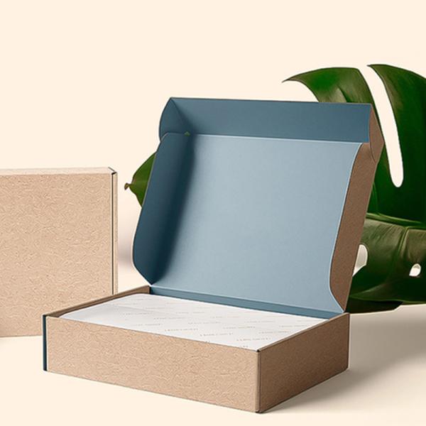 Quality Colorful Foldable Paper Pre Printed Mailer Boxes Cardboard Corrugated Mailer for sale