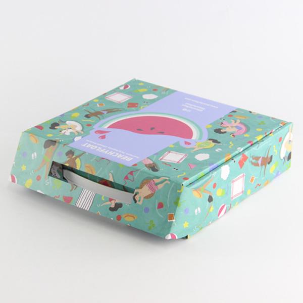 Quality Recycled Cardboard Mailer Boxes Briefcase With Handle Ribbon Ecofriendly Printed Mailer Boxes for sale