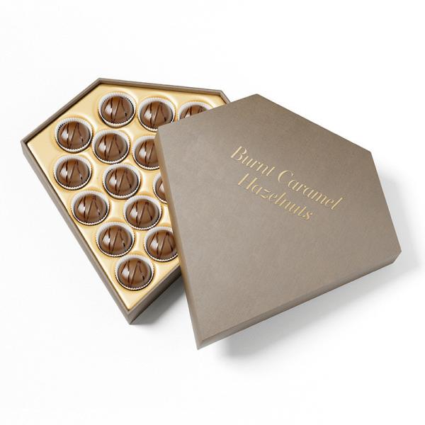 Quality VANISHING Printing Heart Shaped Chocolate Box Custom Luxury Colorful Rigiding for sale