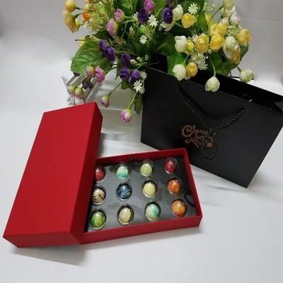 Китай Подарочные коробки для шоколадных трюфелей из картона ODM Bonbon с пластиковой вставкой продается