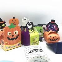 Quality Halloween Children Sweet Bonbon Dark Chocolate Gift Box Truffle Boxes Bulk for sale