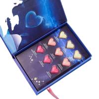 Quality 17*5*25cm Recyclable Empty Chocolate Boxes Custom Drawer type Paperboard Divider for sale