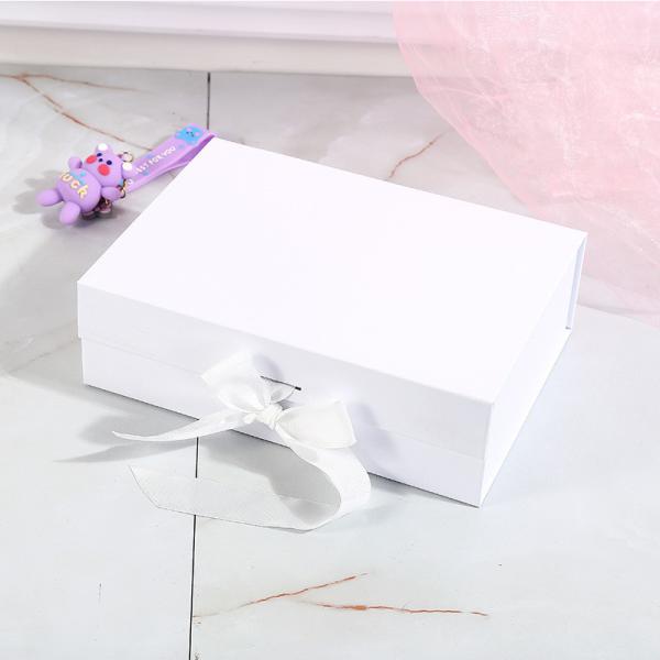 Quality Recycled Luxury Rigid Cardboard Folding Gift Box Custom Printed Embossing for sale