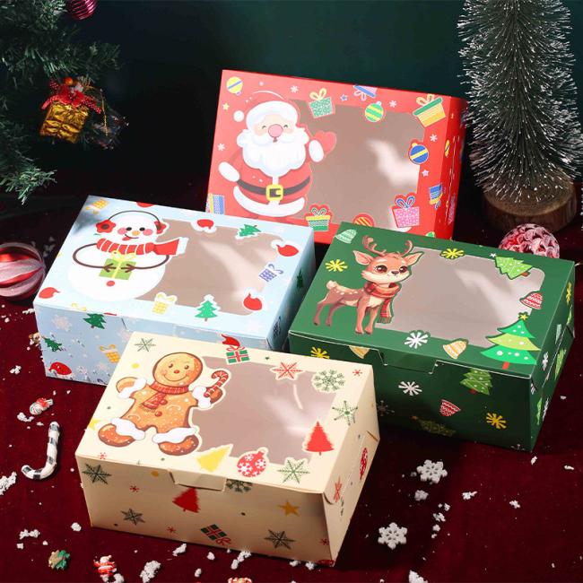 Close-up of foldable gift box showing paperboard liner