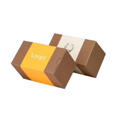 China Quadratische Duftkerzen-Geschenkbox aus Kraftpapier, umweltfreundlich zu verkaufen