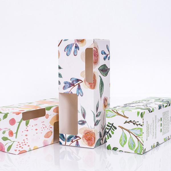 Quality With Clear Window Candle Gift Packaging Boxes Reed Diffuser Tealight Custom CMYK for sale