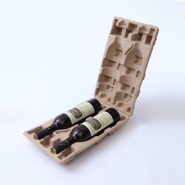 Quality Recyclable Luxury Colorful Wine Bottle Shipping Boxes And Inserts With Logo for sale