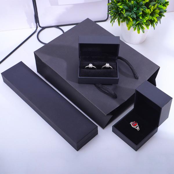 Quality Leather Gift Packing Box Small Jewelry Gift Box Packaging With Logo And for sale