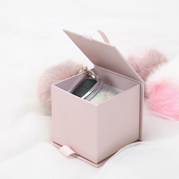 Quality Leather Gift Packing Box Small Jewelry Gift Box Packaging With Logo And for sale