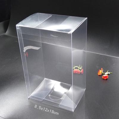 Cina Scatola regalo trasparente in PVC piccolo PET pieghevole imballaggio sfuso in vendita