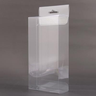 Cina Scatola regalo trasparente in PVC piccolo PET pieghevole imballaggio sfuso in vendita