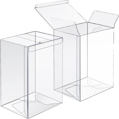 China PVC ET Material Transparent Plastic Printed PVC Box Display Packaging Folding Clear Plastic Display Boxes for sale