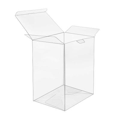 China PVC ET Material Transparent Plastic Printed PVC Box Display Packaging Folding Clear Plastic Display Boxes for sale