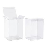China PVC ET Material Transparent Plastic Printed PVC Box Display Packaging Folding Clear Plastic Display Boxes for sale