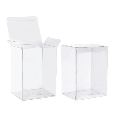 China PVC ET Material Transparent Plastic Printed PVC Box Display Packaging Folding Clear Plastic Display Boxes for sale