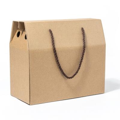 Китай Заказная перерабатываемая коробка для упаковки фруктов из гофрированной бумаги толщиной 3 мм для пищи продается