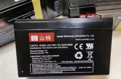 Cina SANTAK C12-7 12V 9Ah Batterie UPS castello SLA acido di piombo sigillato in vendita