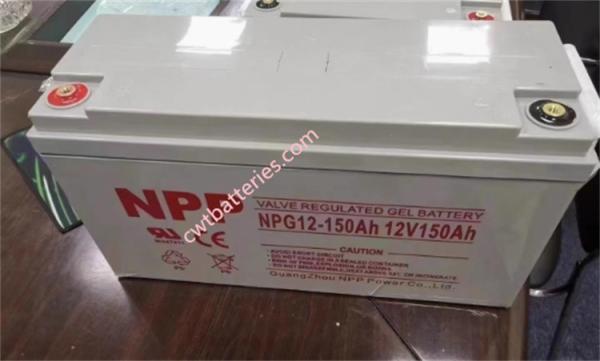 Quality ODM NPG12-150Ah 12V AA Solar Batteries Gel Deep Cycle For UPS Off Grid for sale
