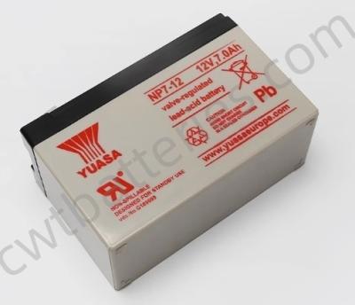 China YUASA NP7-12 Rechargeable SLA VRLA Battery Valve Regulated Lead Acid 12V 7AH for sale