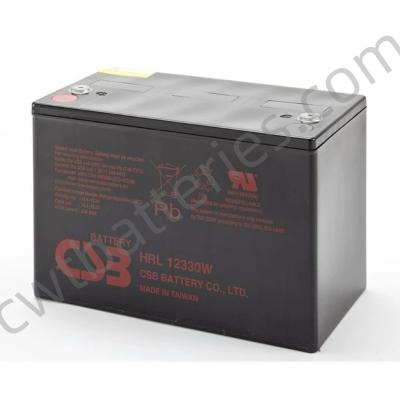 Chine CSB HRL12330W Hitachi Agm Valve régulée par la batterie à gel Vrla 12V 330W à vendre