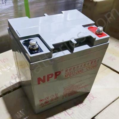 Cina NPG12-24Ah 12V24Ah Valvola solare regolato acido batteria gel acido piombo manutenzione gratuita in vendita