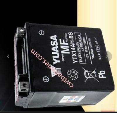 China Aftermarket Yuasa YTX14AH-BS Motorbike Lithium Battery 12V 12Ah 10HR  for sale