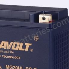 Cina Batterie per motocicli Nano Gel Jet Ski 12V 20Ah Dynavolt MG20HL-BS-C in vendita