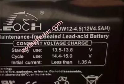 Cina AGM LEOCH DJW12-4.5 4.5AH 12V UPS Batteria Pack Batteria al piombo sigillata in vendita
