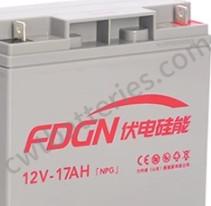 Cina SLA ricaricabile batteria solare a piombo acido VRLA 12V 17Ah in vendita