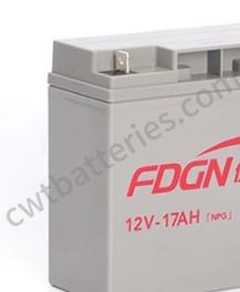 Cina SLA ricaricabile batteria solare a piombo acido VRLA 12V 17Ah in vendita