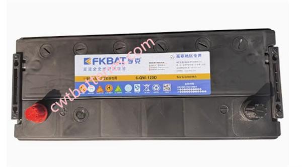 Quality FKBAT 6-QW-120D 12V 120Ah Industrial Forklift Batteries Pack For Motorcraft for sale