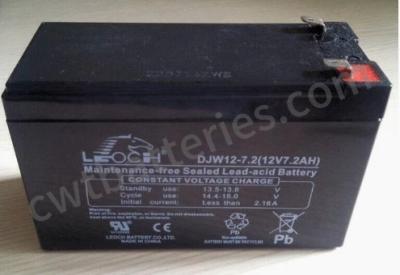 Cina SLA LEOCH DJW12-7.2 12V 7.2AH UPS batterie ciclo profondo sigillato in vendita