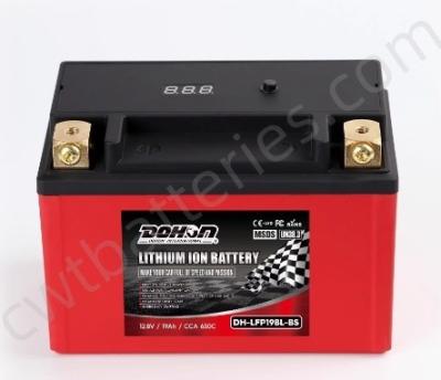 China DOHON DH-LFP19BL-BS Baterias de iões de lítio LiFePO4 ATV 12,8V 19Ah 650CCA for sale