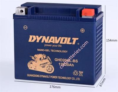 Cina OEM 12V 20Ah sigillato Jet Ski batteria al litio DYNAVOLT GHD20HL-BS in vendita