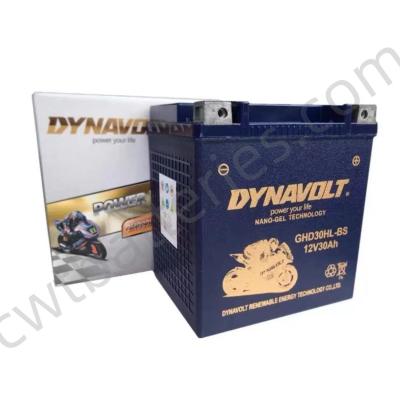 Cina DYNAVOLT GHD30HL-BS Nano Gel AGM batterie ATV 12V 30Ah in vendita