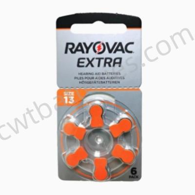 Cina RAYOVAC PR48 A13 Extra Zinc Air Battery 1.45V per apparecchi acustici BTE CIC RIC OE in vendita