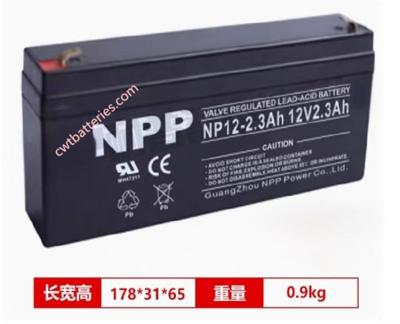 Cina NP12-2.3 12V 2.3Ah batteria Vrla ricaricabile batteria al piombo sigillata Nuovo originale in vendita