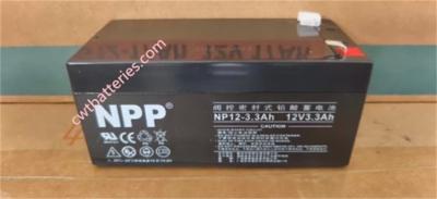 Cina NP12-3.3 12V 3.3Ah Vrla Batteria Batteria senza manutenzione Nuovo magazzino di energia originale in vendita