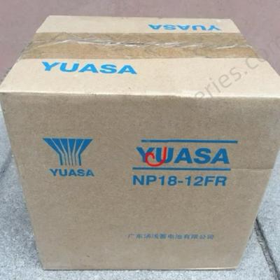 Cina YUASA NP18-12FR Batteria sigillata a piombo-acido Retardante la fiamma 12V 18Ah Batterie di stoccaggio UPS ricaricabili in vendita