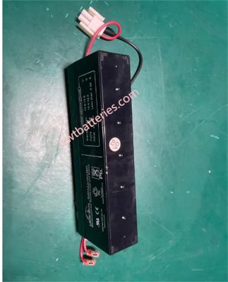 Cina Mortara ELI250 LICHPOWER DJW12-2.3 12V 2.5AH Batteria ECG Usata senza manutenzione Batteria sigillata a piombo acido in vendita