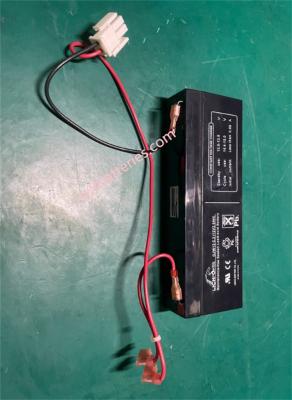 Cina Mortara ELI250 LICHPOWER DJW12-2.3 12V 2.5AH Batteria ECG Usata senza manutenzione Batteria sigillata a piombo acido in vendita
