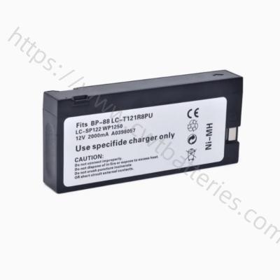 Cina Colin LC-T121R8PU Ni-MH Battery Pack LC-SP122 WP1250 Batterie ricaricabili per BP-88 BP-308 ASM 5000 BP88 Monitor 12V 2000mAh in vendita